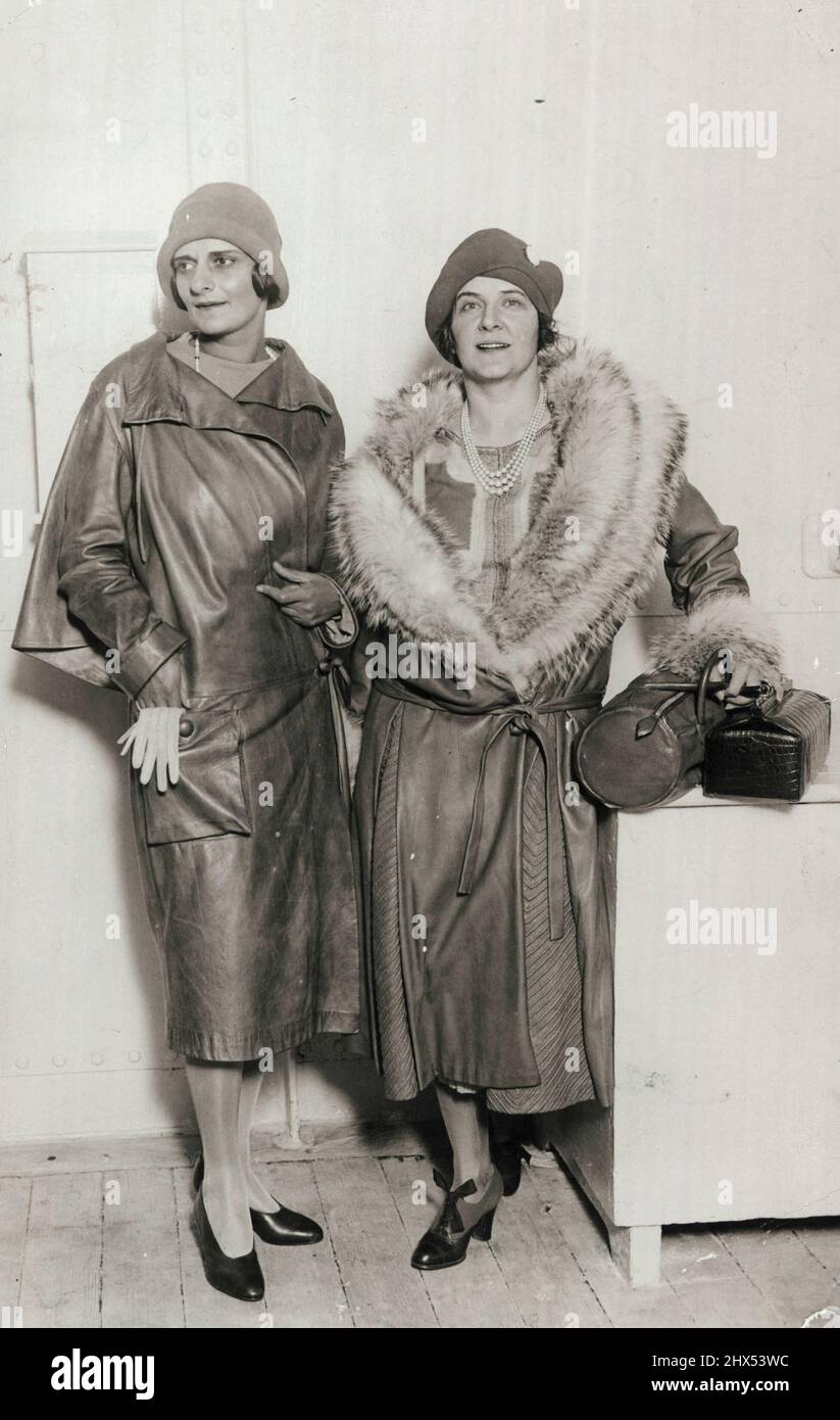 Returns with Sister-in-Law - Baroness Vladimir in Russia and her Sister ...