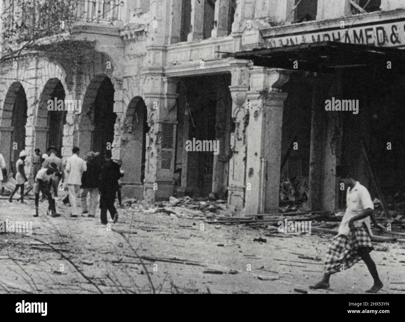 Japanese Air Attacks On Singapore - This is the first series of ...