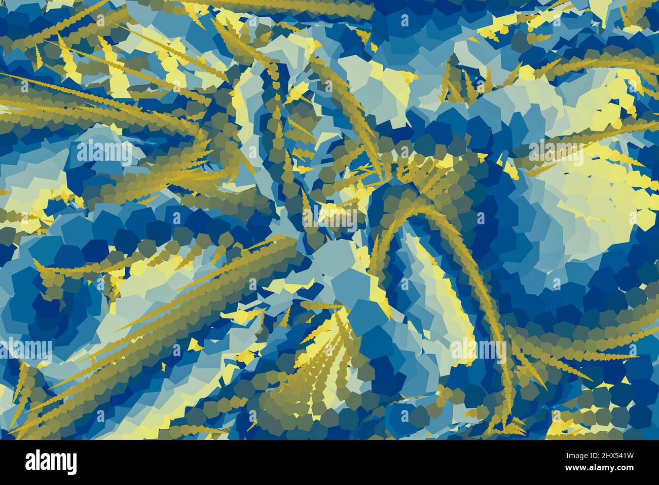 Abstract modern dynamic stylish decorative pattern wave banner ...