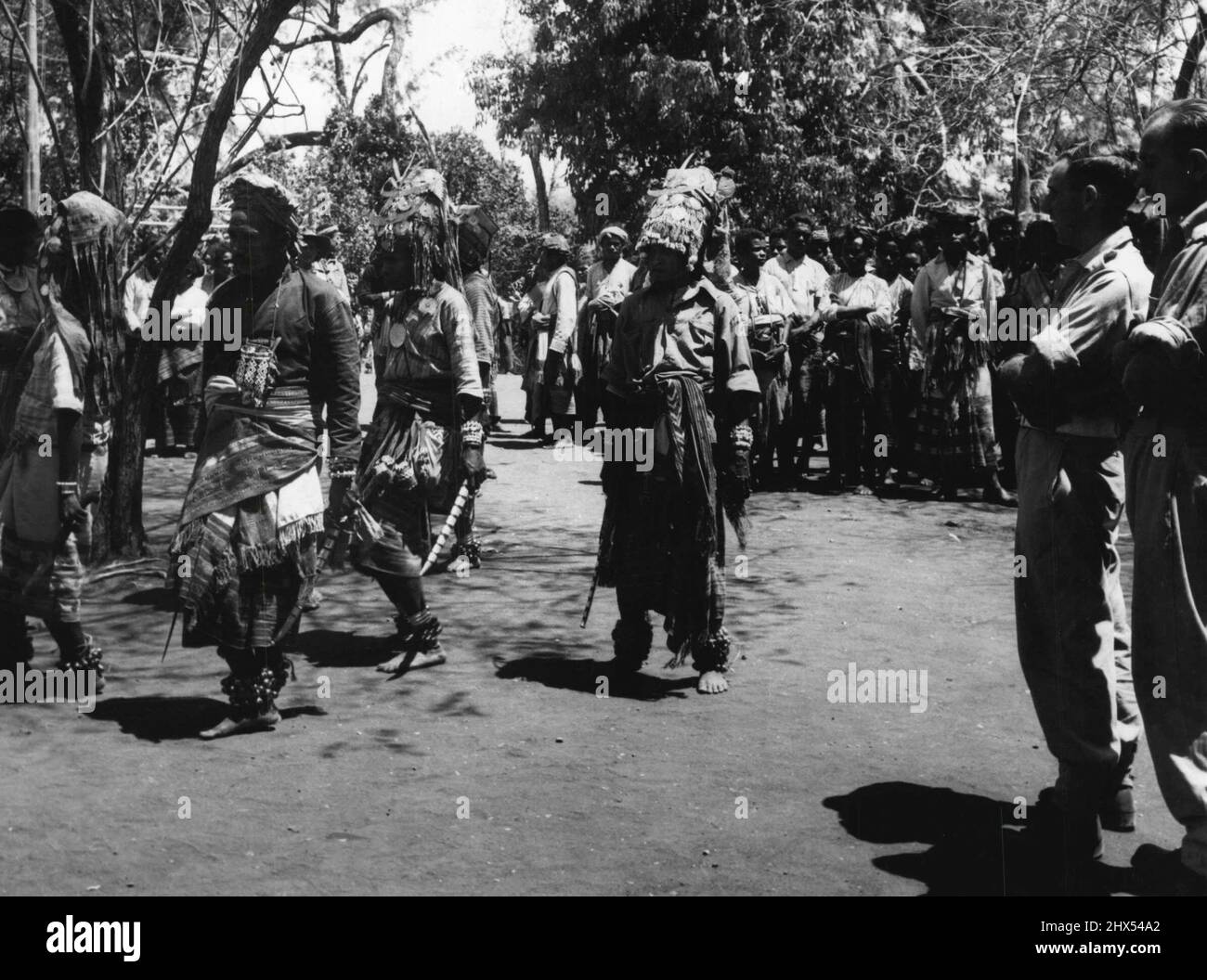 Liberation celebrations by the natives of Koepang were organised by the ...