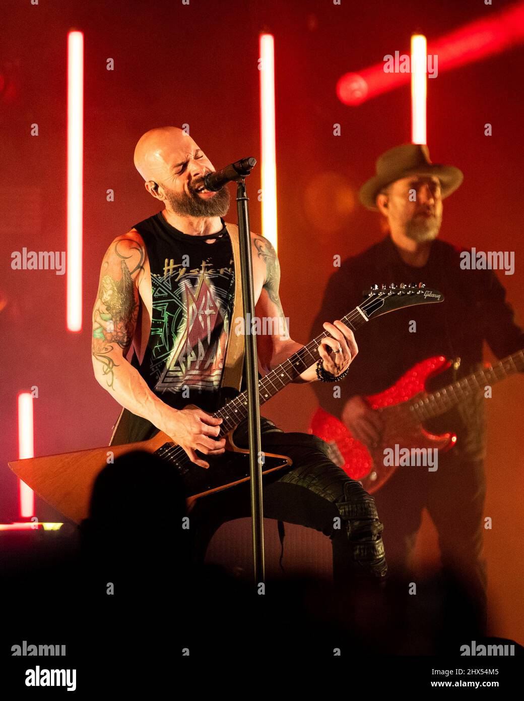 March 5, 2022, Indianapolis, Indiana, USA: Daughtry Brought his The ...