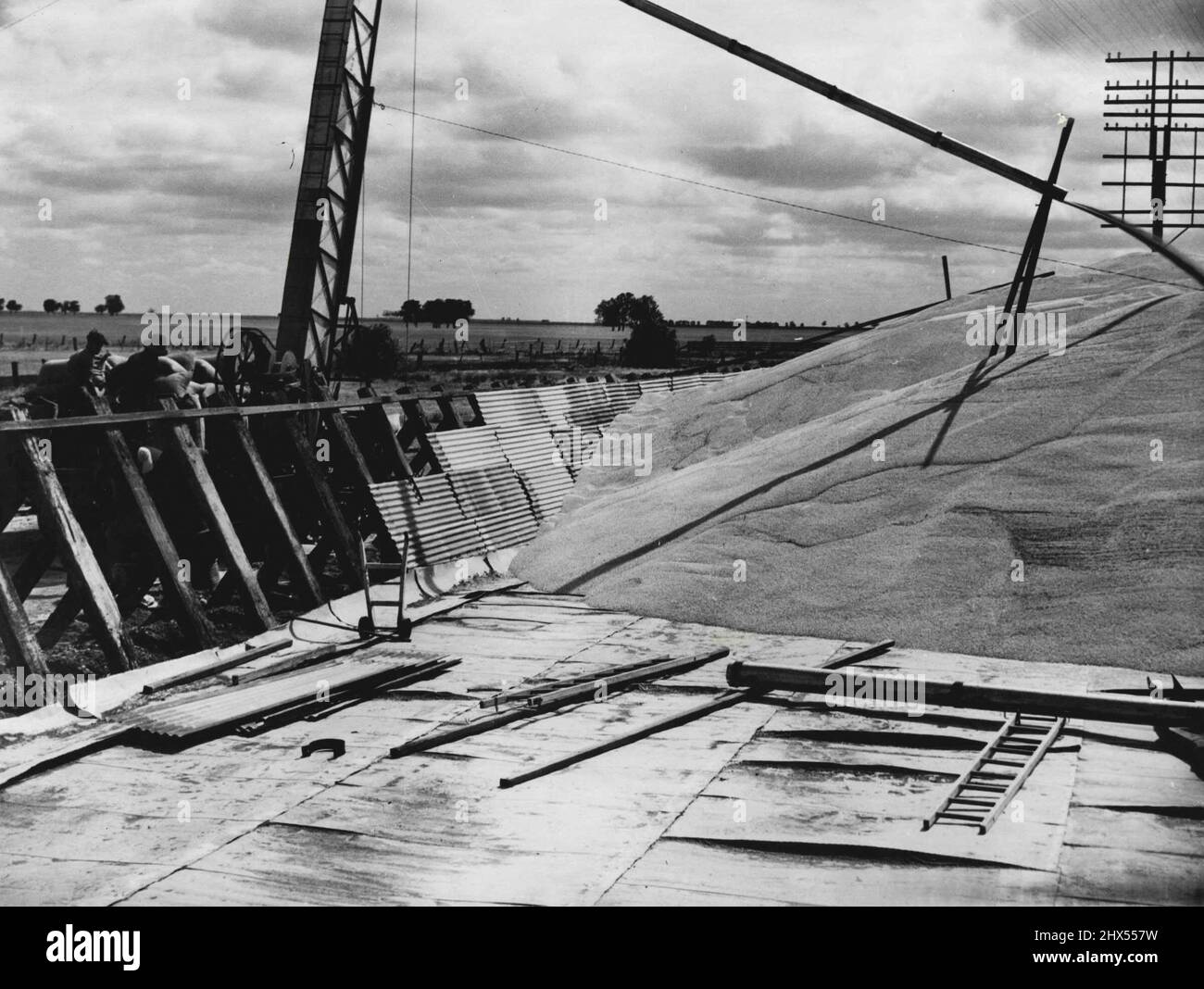 Wimmera Wheat Storages Full To Overflowing Problem Of Harvesting Speed ...