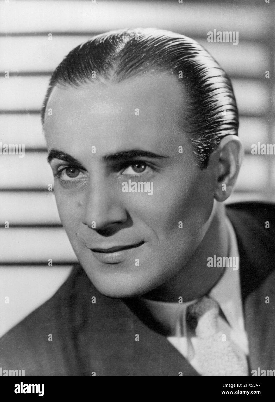 Tino Rossi, French Singer and Cabaret Artiste. September 30, 1954 ...