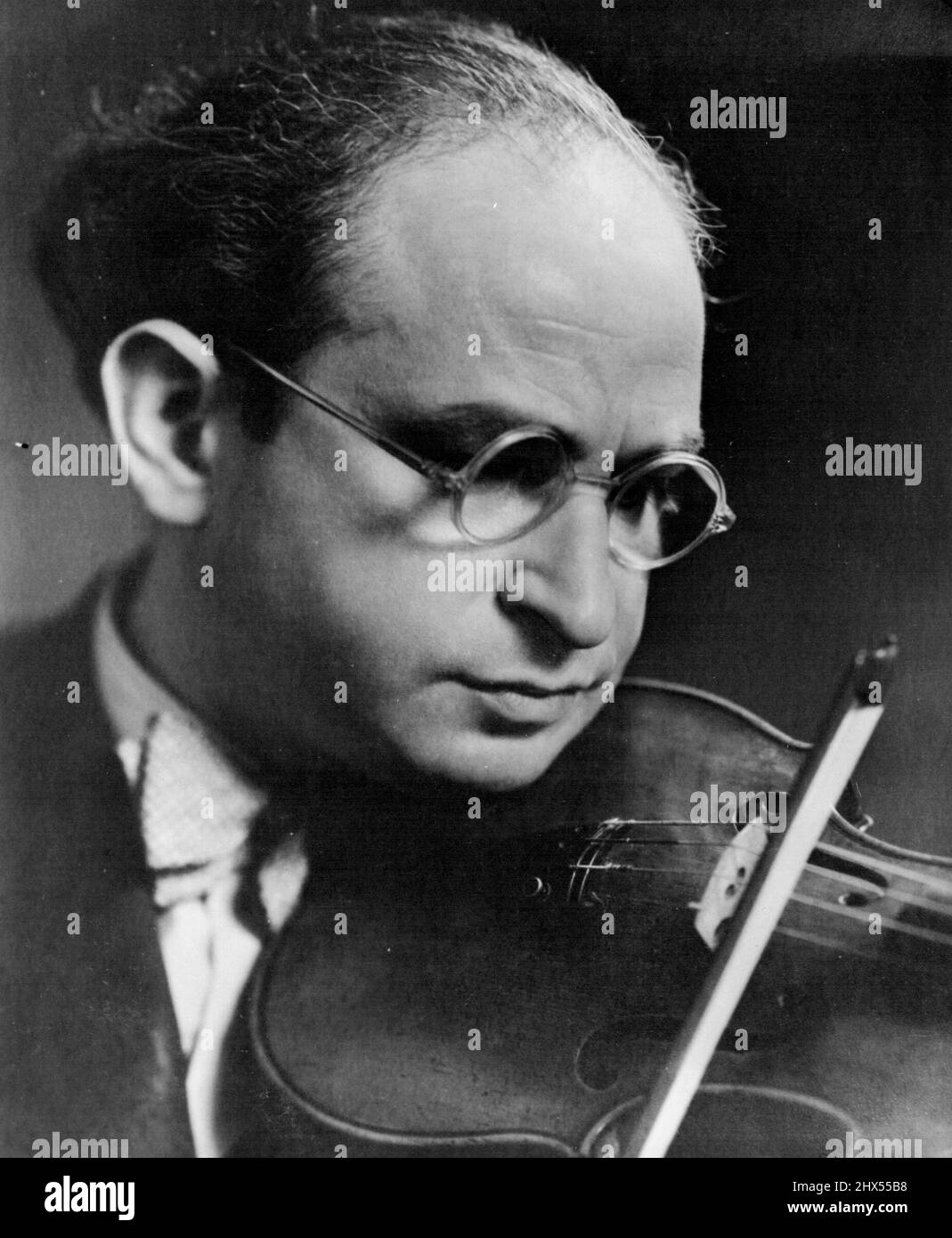 Max Rostal. January 30, 1954 Stock Photo - Alamy