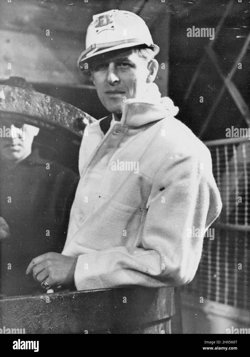 Entering the pit Black and White Stock Photos & Images - Alamy