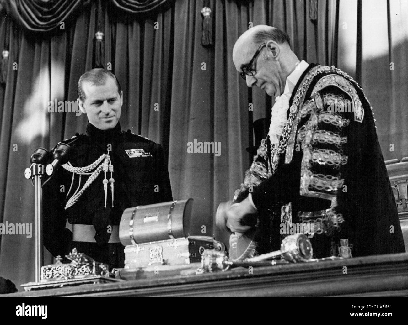 The Duke of Edinburgh Admitted Honorary Freeman Of Cardiff -- The Lord ...