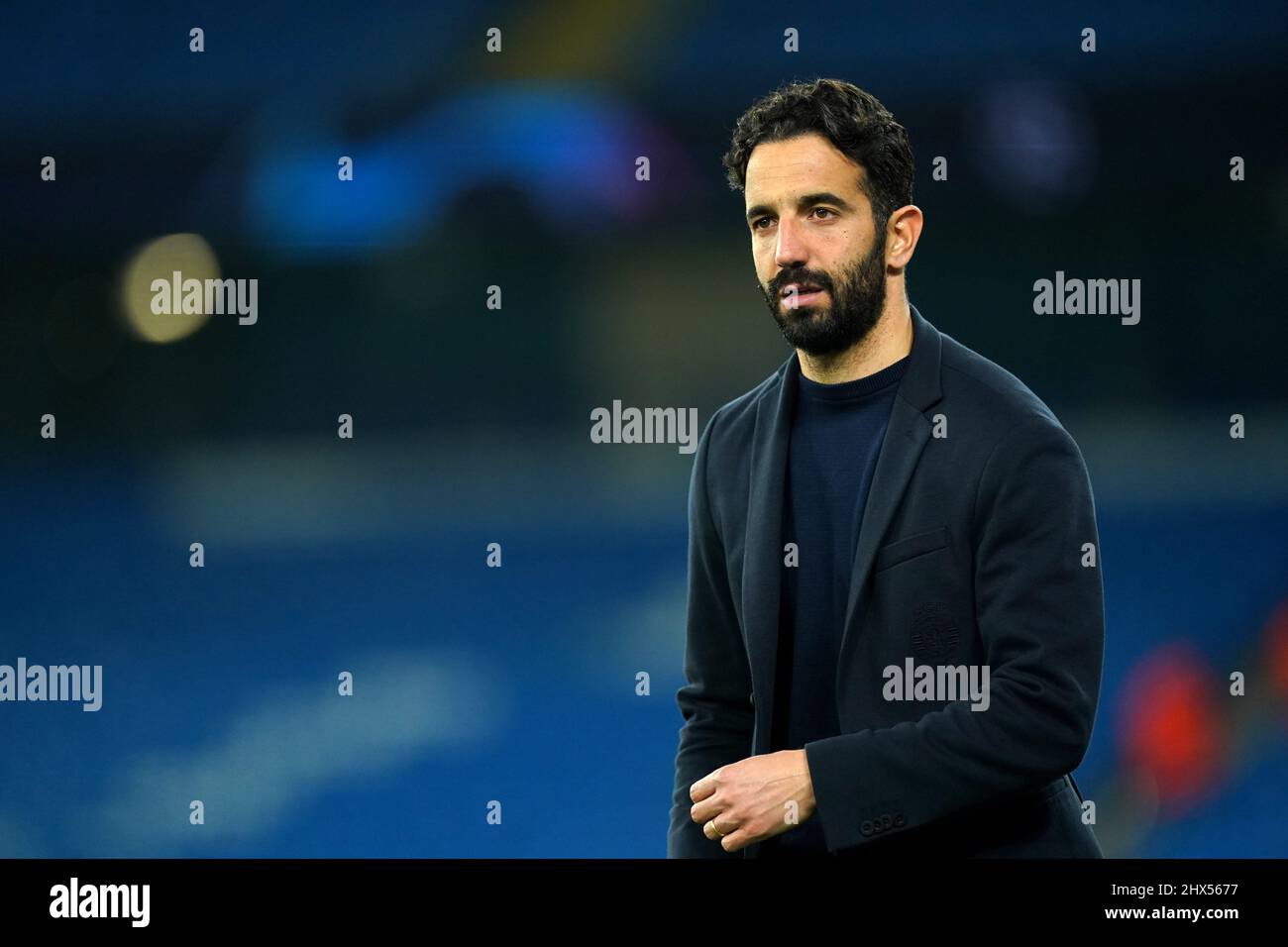 Sporting Lisbon manager Ruben Amorim after the UEFA Champions League ...