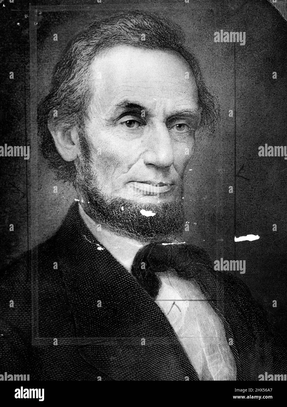 Abraham lincoln picture Black and White Stock Photos & Images - Alamy
