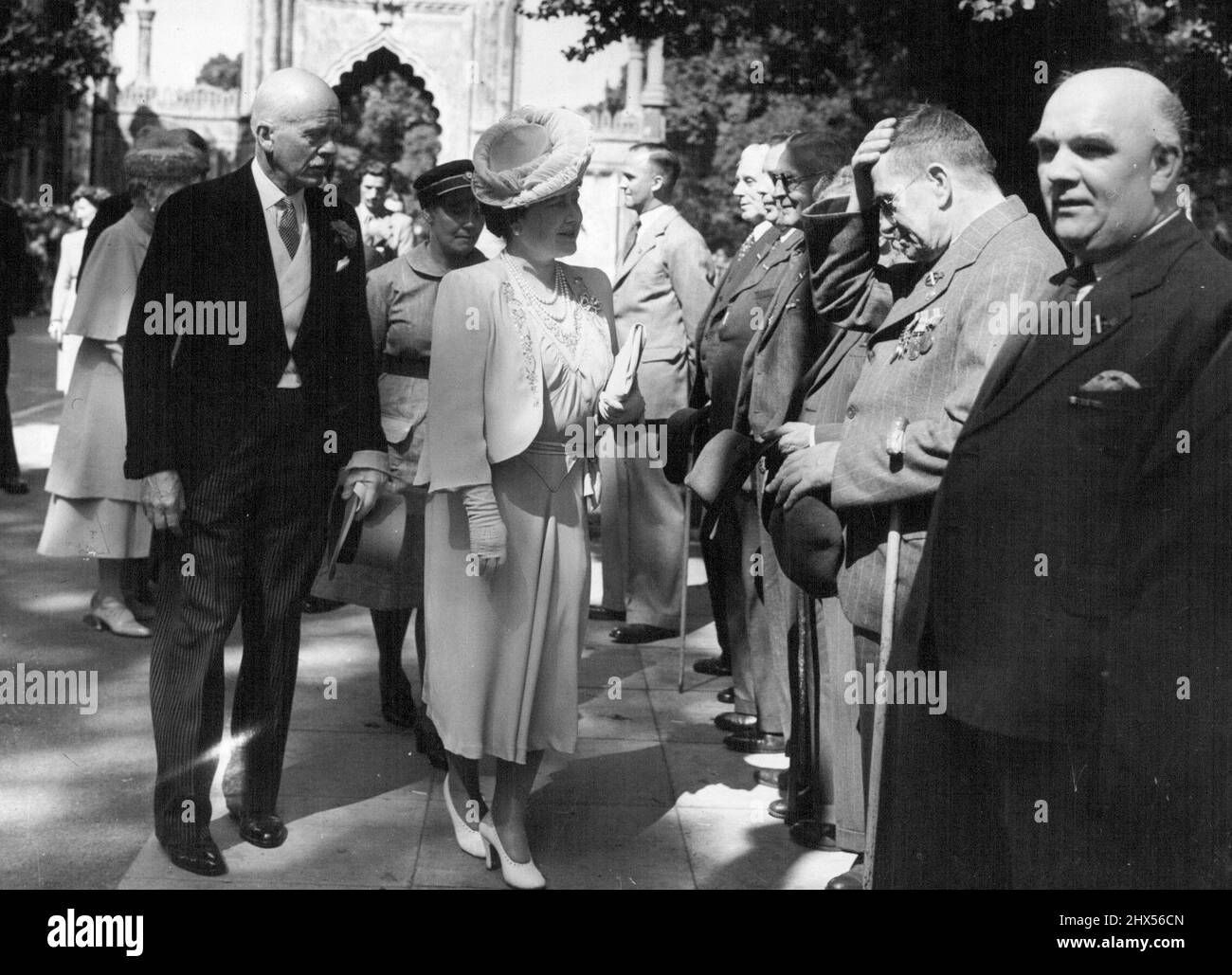 The Queen at Regency Brighton - The Queen, with Lord Bessborough ...