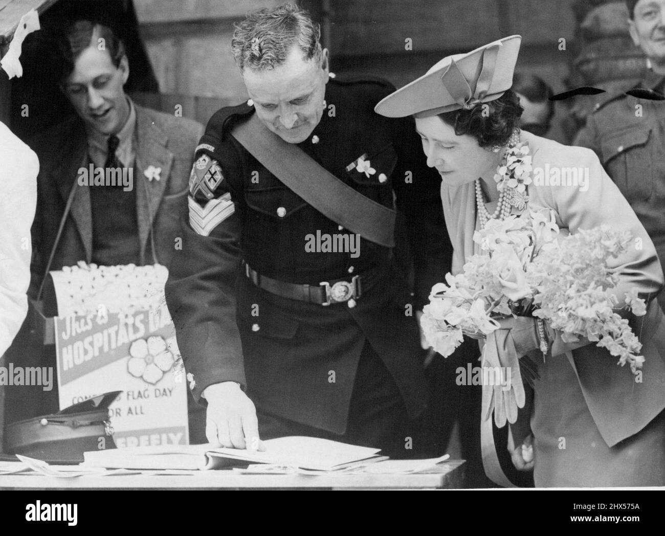 The Queen And the Recruiting Sergeant - The Queen had visited a ...