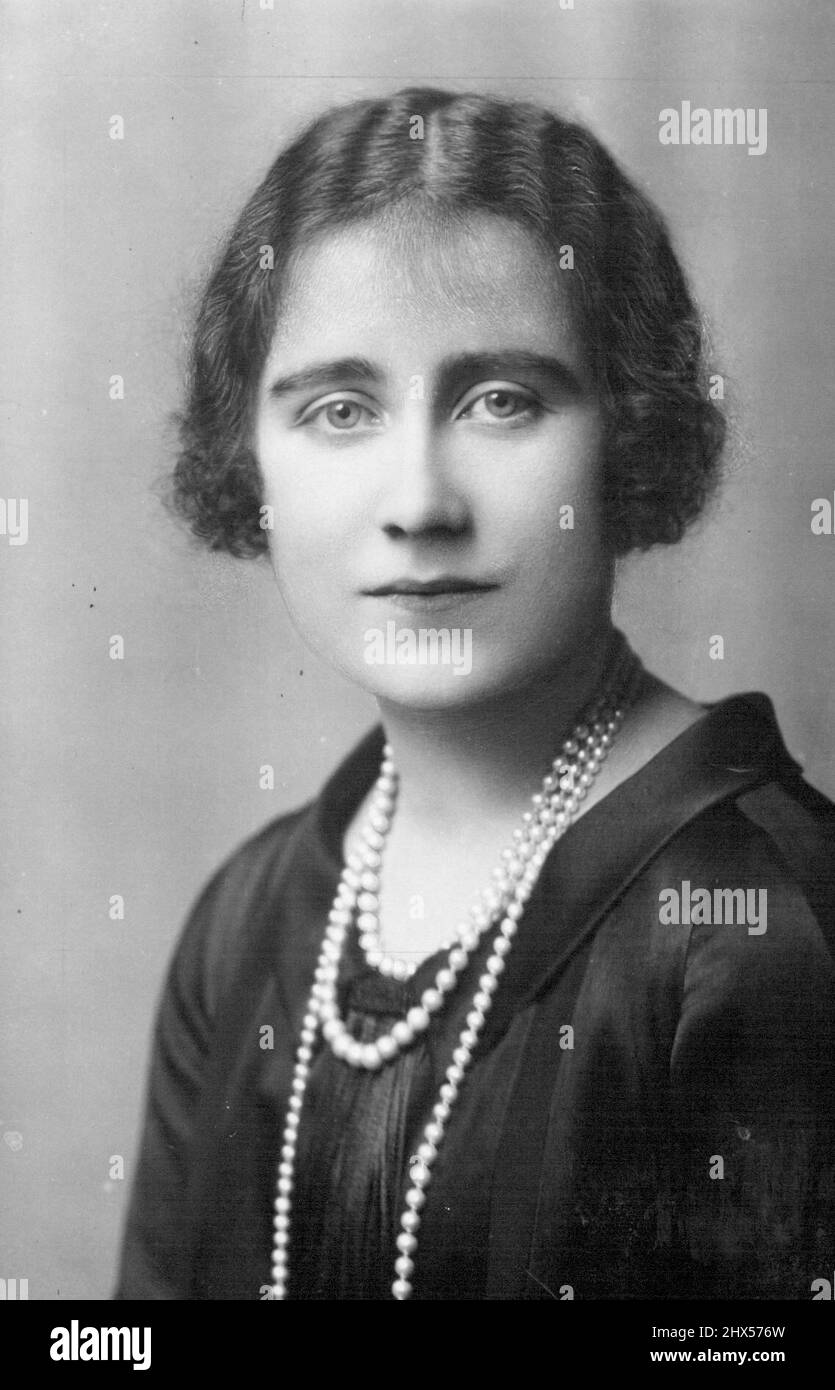 Her Majesty Queen Elizabeth. May 3, 1937. (Photo by Hay Wrightson Stock ...