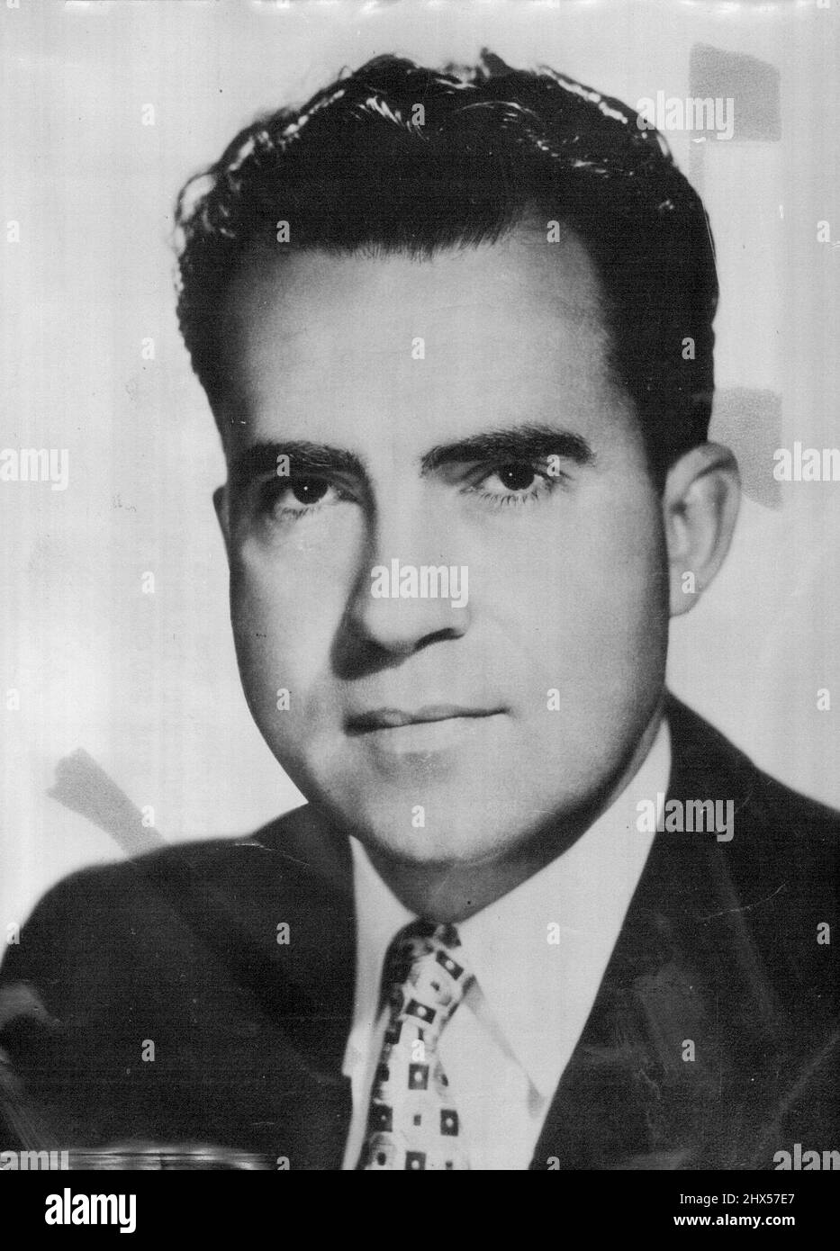 Richard nixon portrait hi-res stock photography and images - Alamy