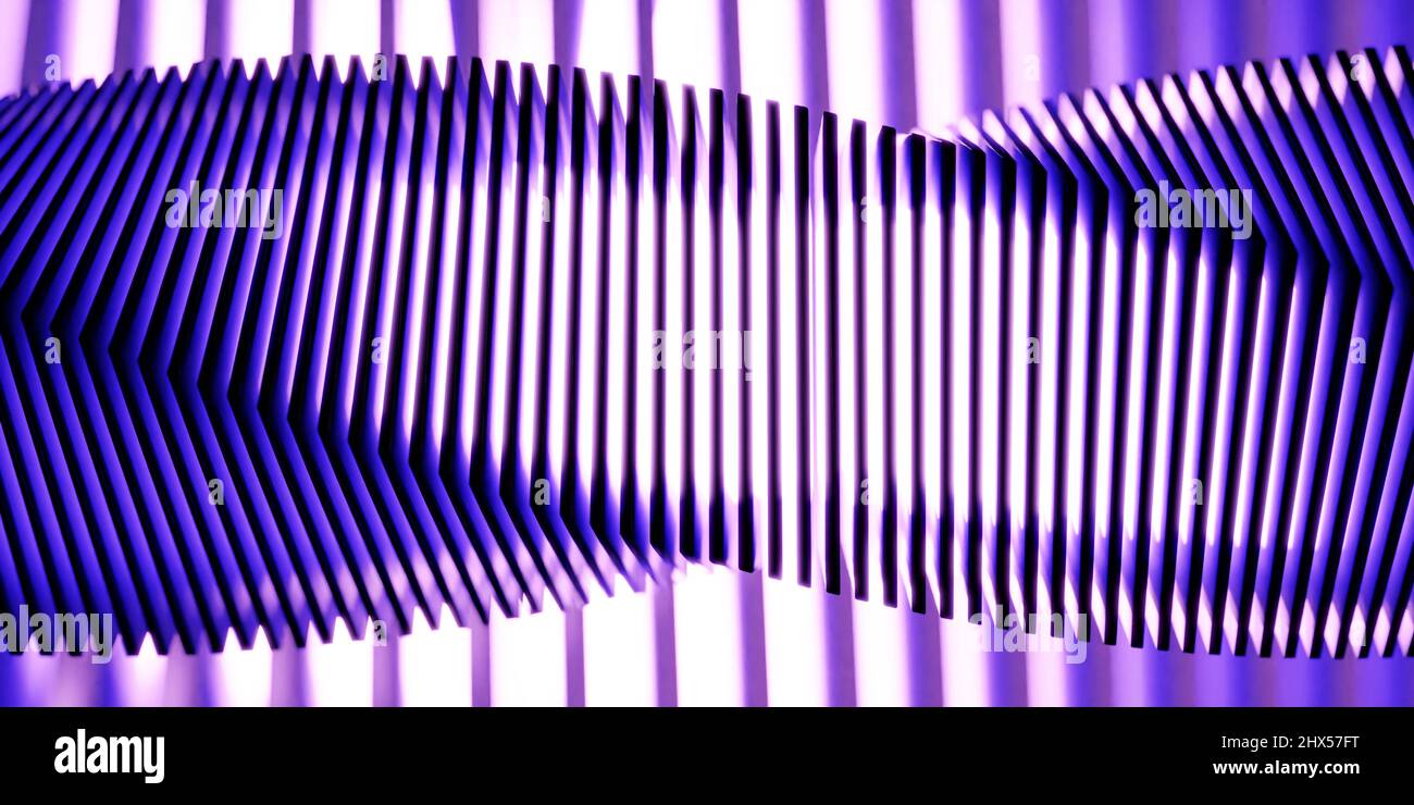 violet modern design spiral twist geometric shape background 3d render ...