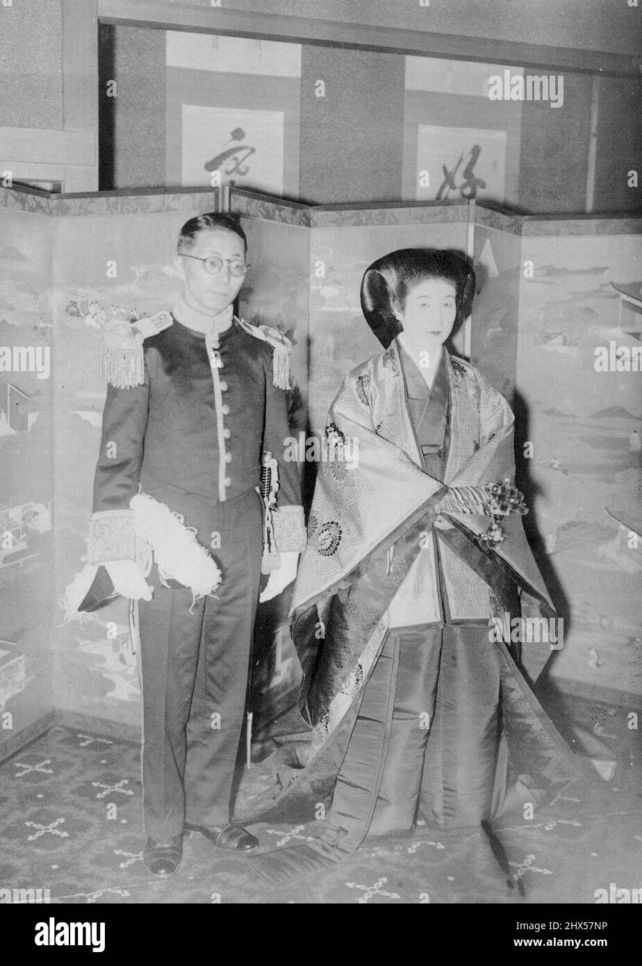 Imperial Princess Marries Peer.....Princess Kuniko Kuni, a cousin of ...