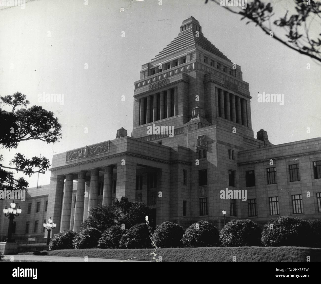 The Japanese imperial ***** Building Tokyo. November 13, 1930. (Photo ...