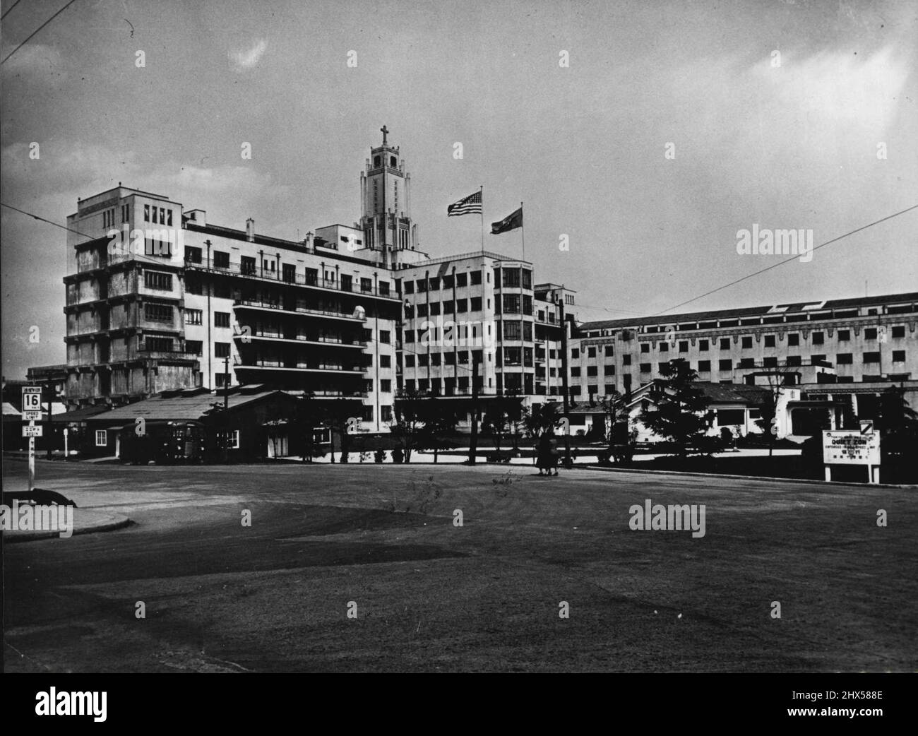 Tokyo Army Hospital -- The principal hospital for United Nations forces ...