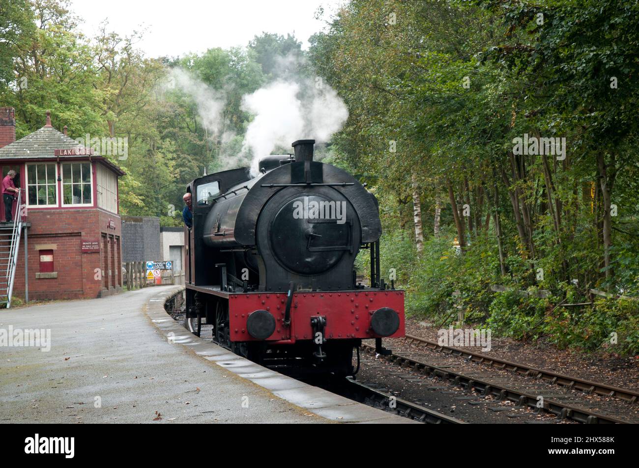 Great Britain, England, Lake District, Windermere, Lakeside and ...