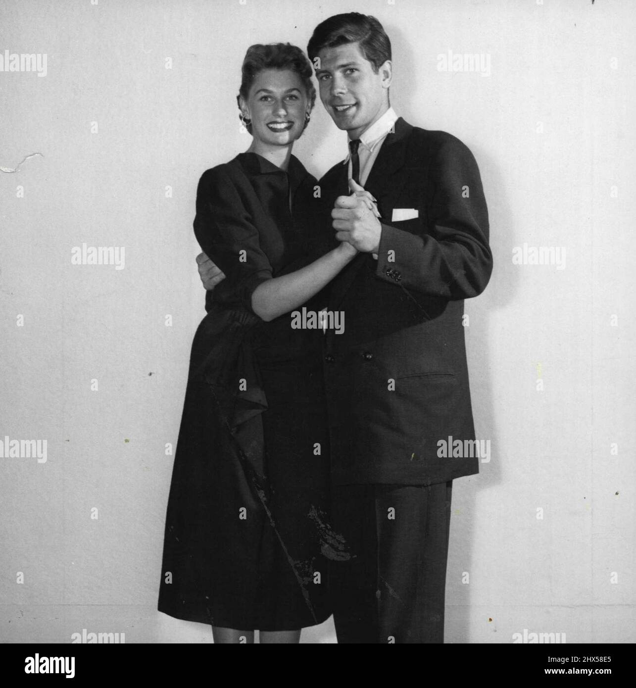 Open Or Promenade Position. Girl's Left hand rests lightly on her ...