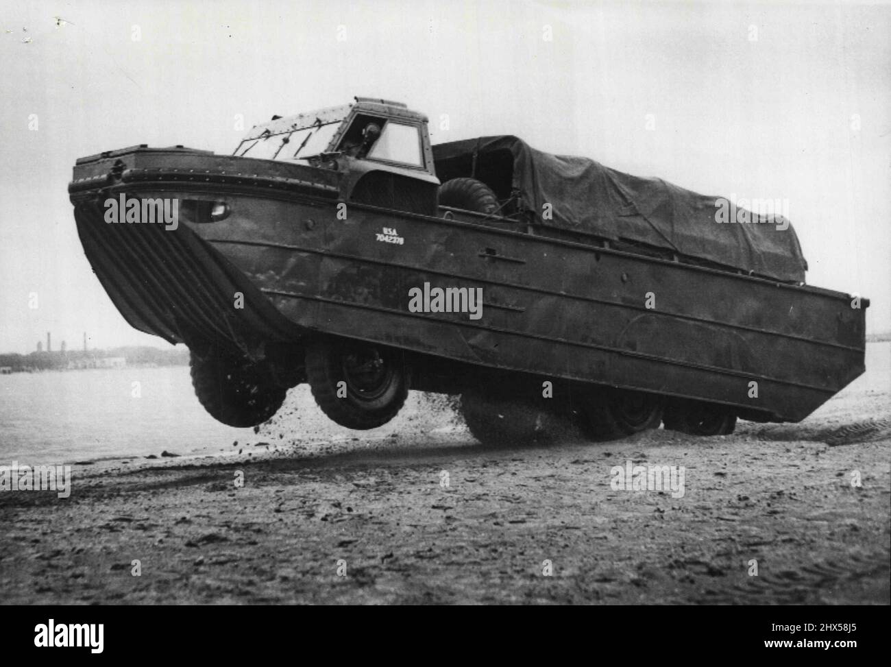 World war ii amphibious dukw vehicles hi-res stock photography and ...