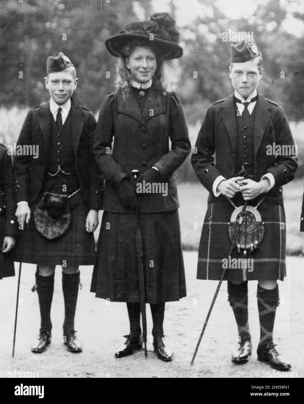 King George VI - Childhood & Early Pics. November 15, 1951. (Photo by ...