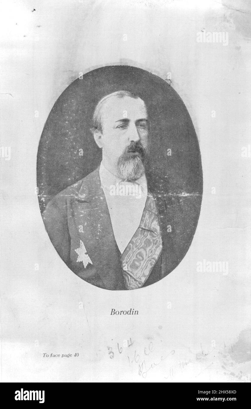 Alexander borodin hi-res stock photography and images - Alamy