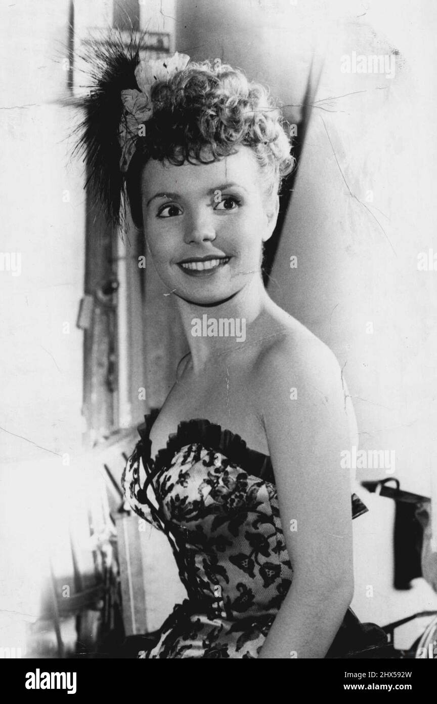 Singer, Teresa Brewer. June 19, 1953 Stock Photo - Alamy