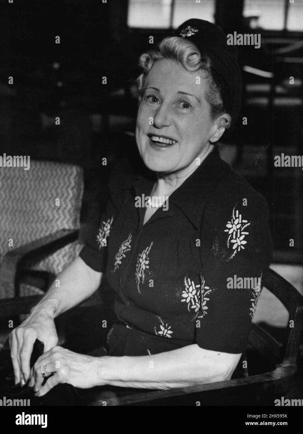 Dorothy Brunton. April 15, 1947 Stock Photo - Alamy