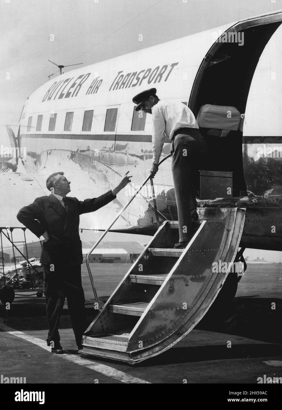 C. Butler His planes were the first in the world to be equipped with in ...