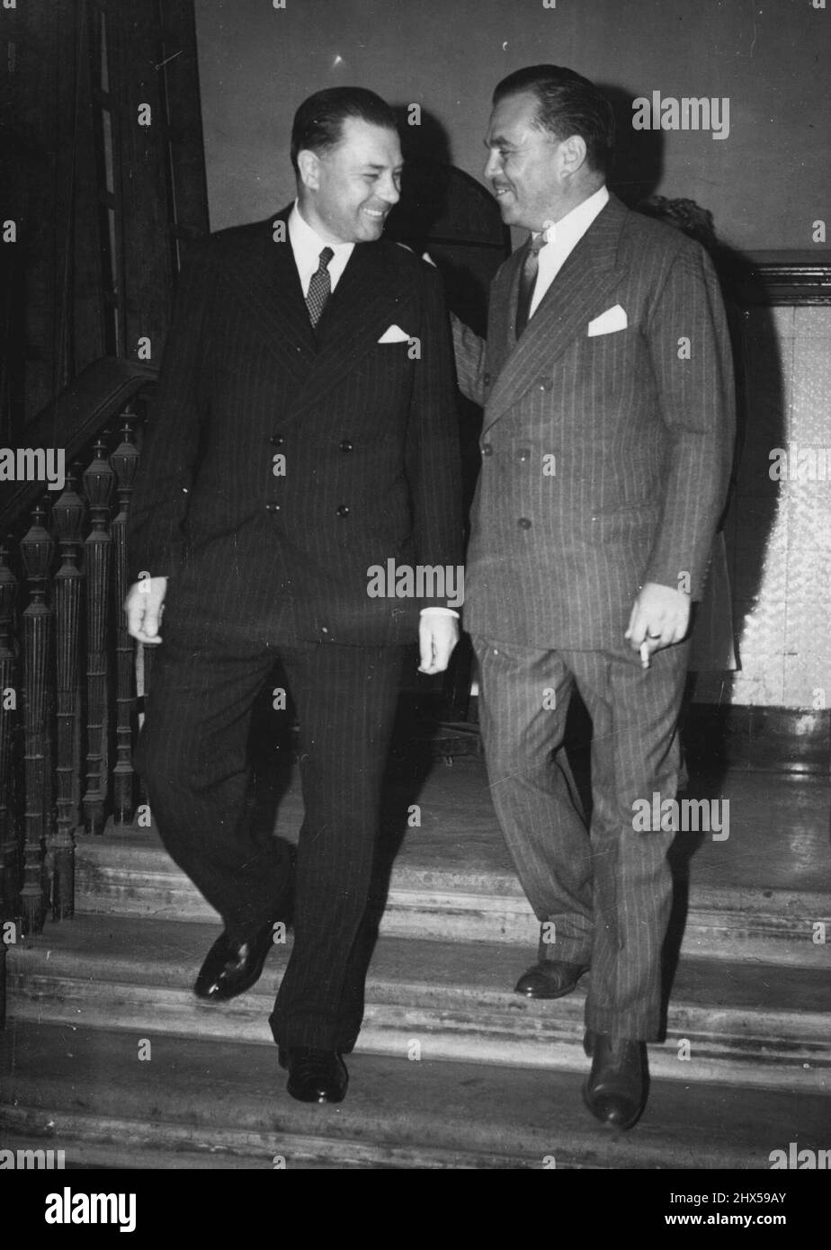 Butlins Annual Shareholders Meeting. Mr. Billy Butlin arriving with R.V ...