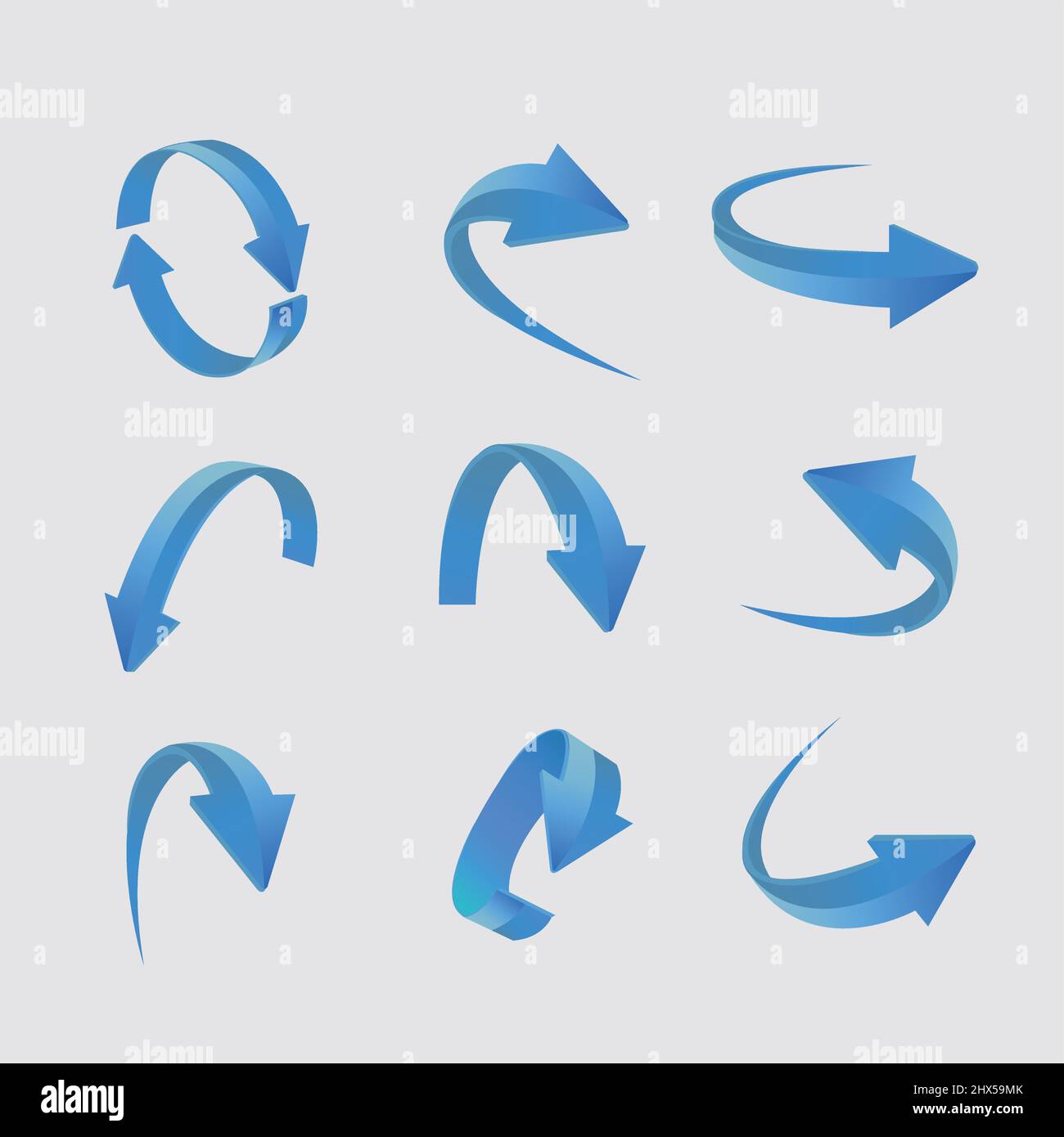 Modern arrows hi-res stock photography and images - Alamy