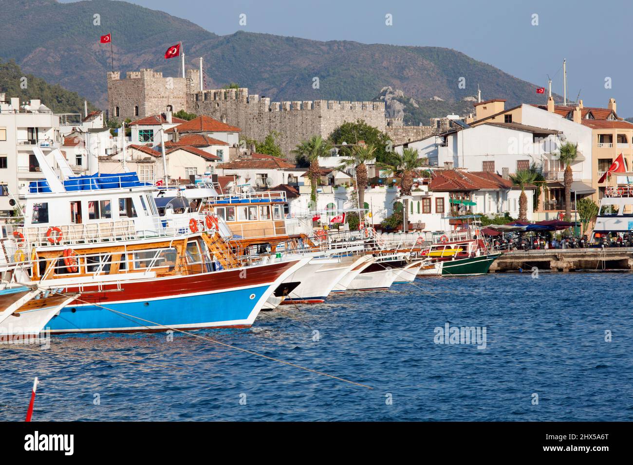Turkey, Marmaris, the harbour front Stock Photo - Alamy