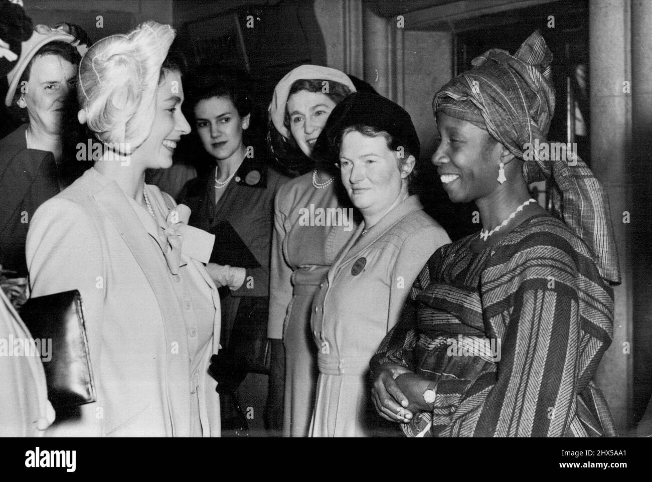 Princess Elizabeth Meets Mrs. Kale - Princess Elizabeth talking with ...