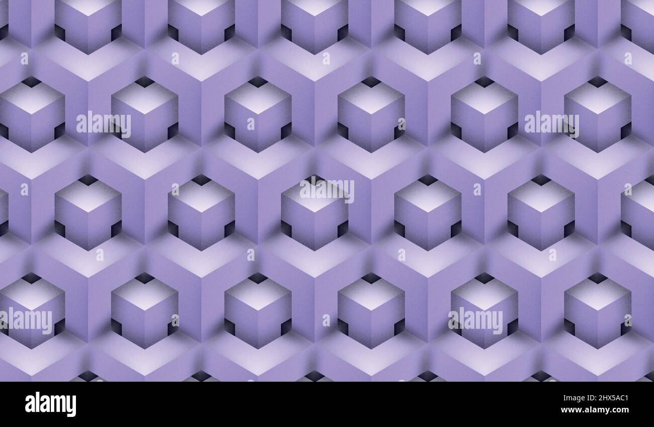 3d Hexagonal Geometry Pattern Abstract Hexagonal Seamless Pattern