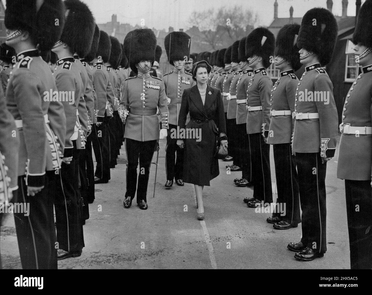 3rd battalion grenadier guards Black and White Stock Photos & Images ...