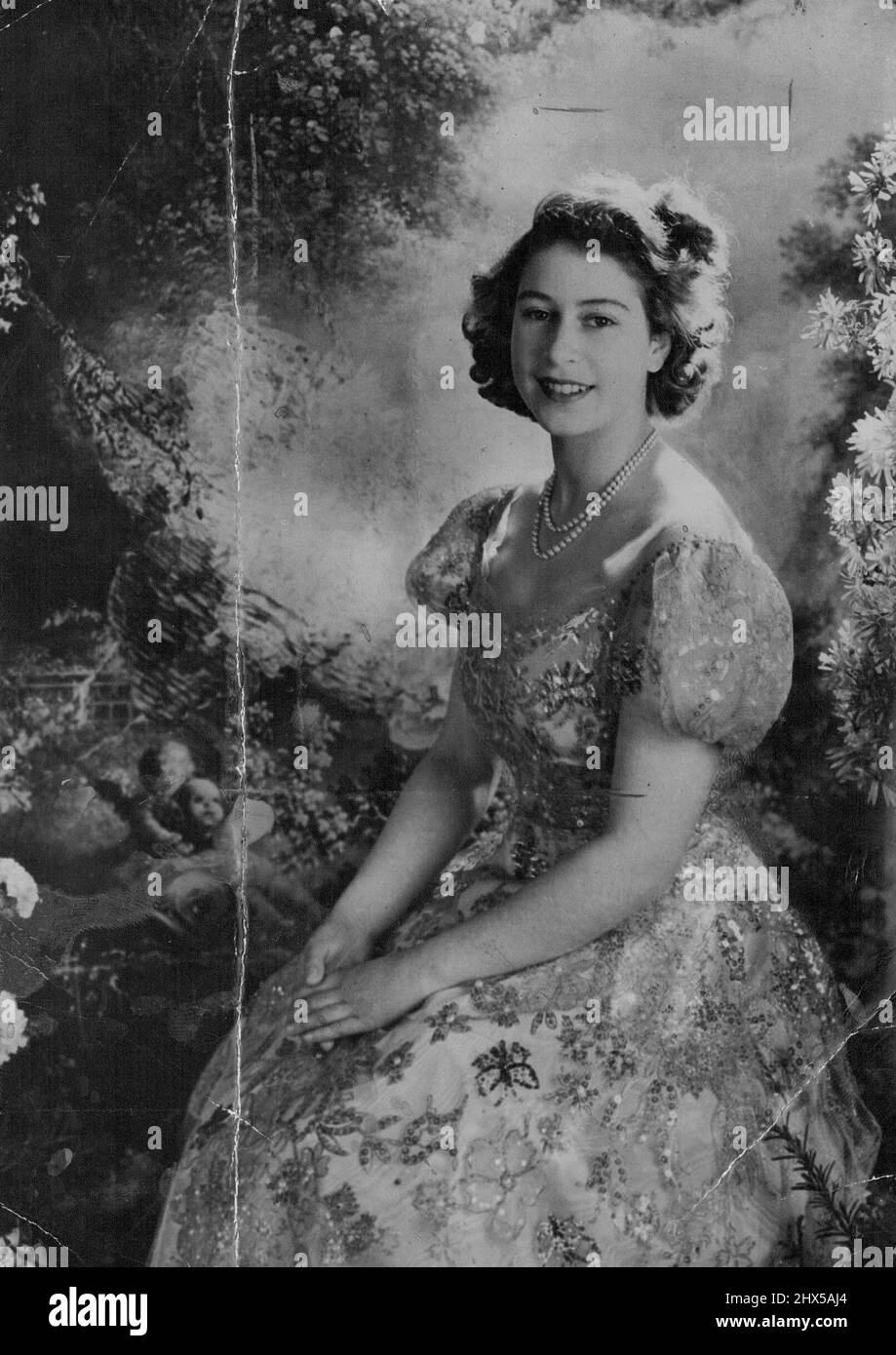 New Study Of Princess Elizabeth A charming portrait study of H.R.H ...