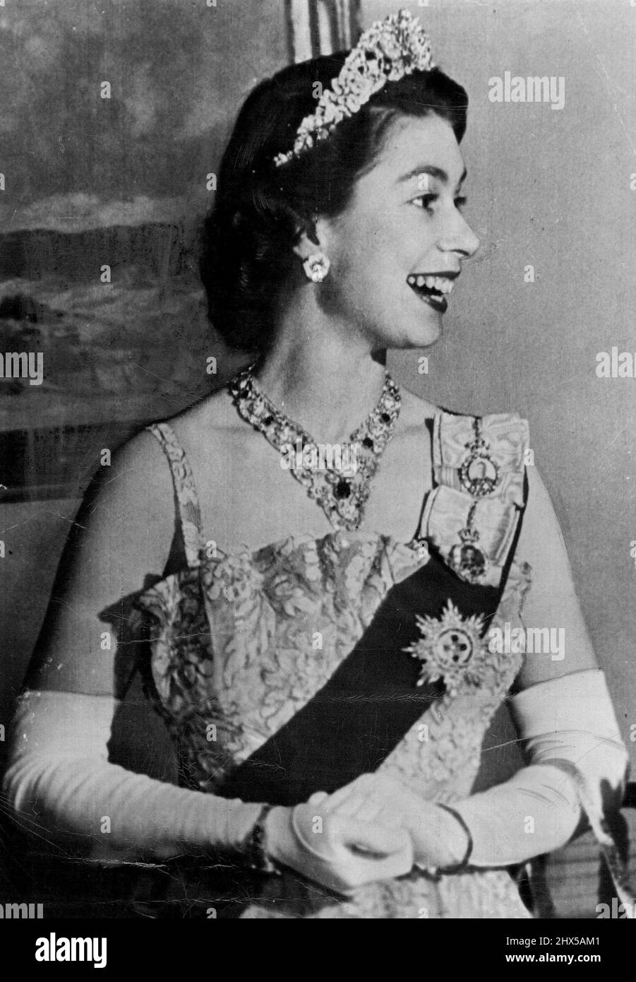 Smiling Princess - Her Royal Highness Princess Elizabeth has a broad ...