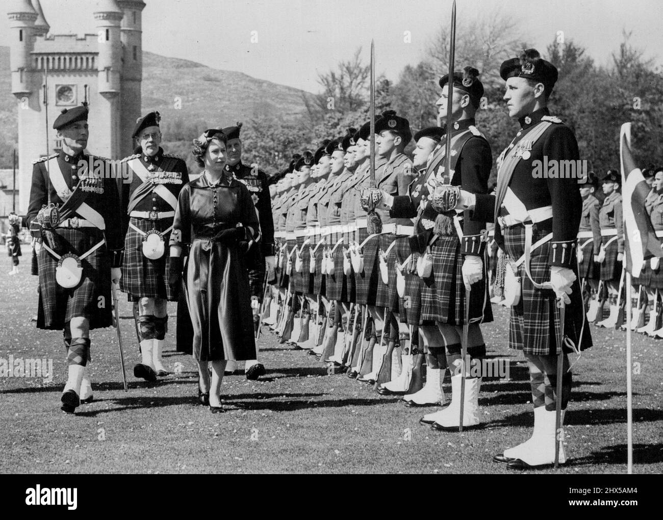 Queens own highlanders hi-res stock photography and images - Alamy