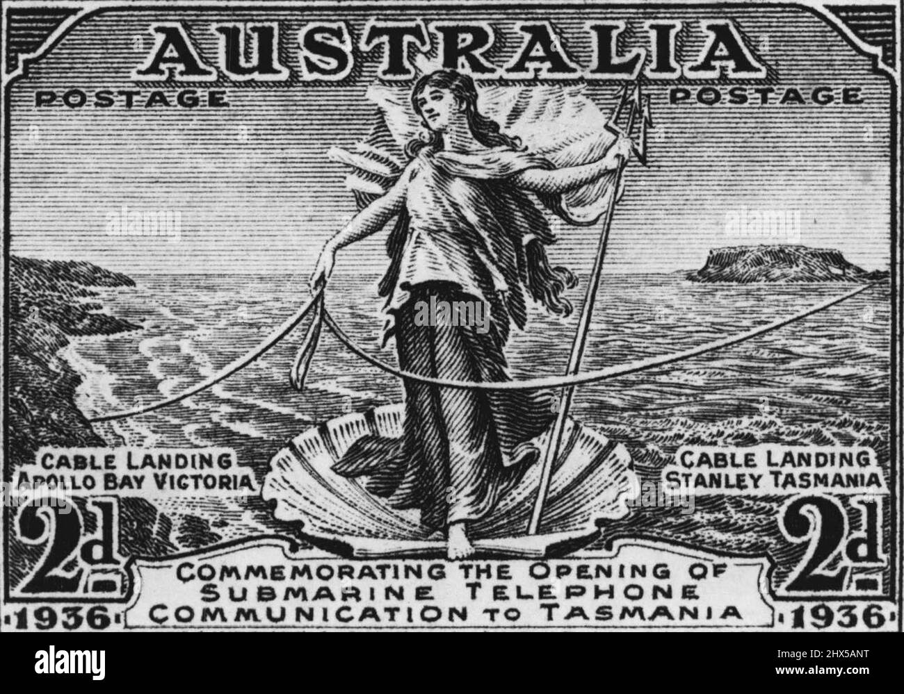 Commemorating The Opening of submarine Telephone Communication to ...