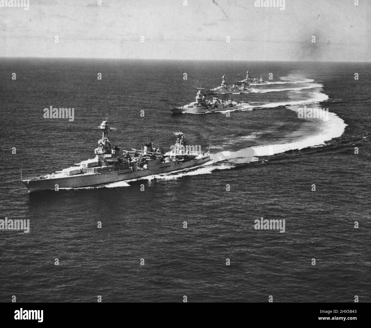 Combined Fleet Goes Through Pre-Navy Day Exercises -- Heavy cruisers ...