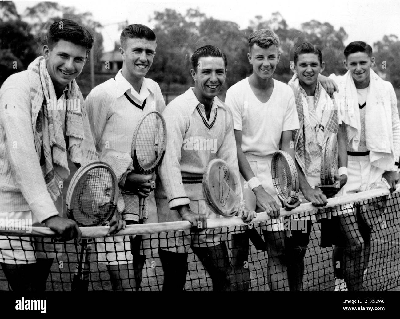 Roy emerson tennis Black and White Stock Photos & Images - Alamy
