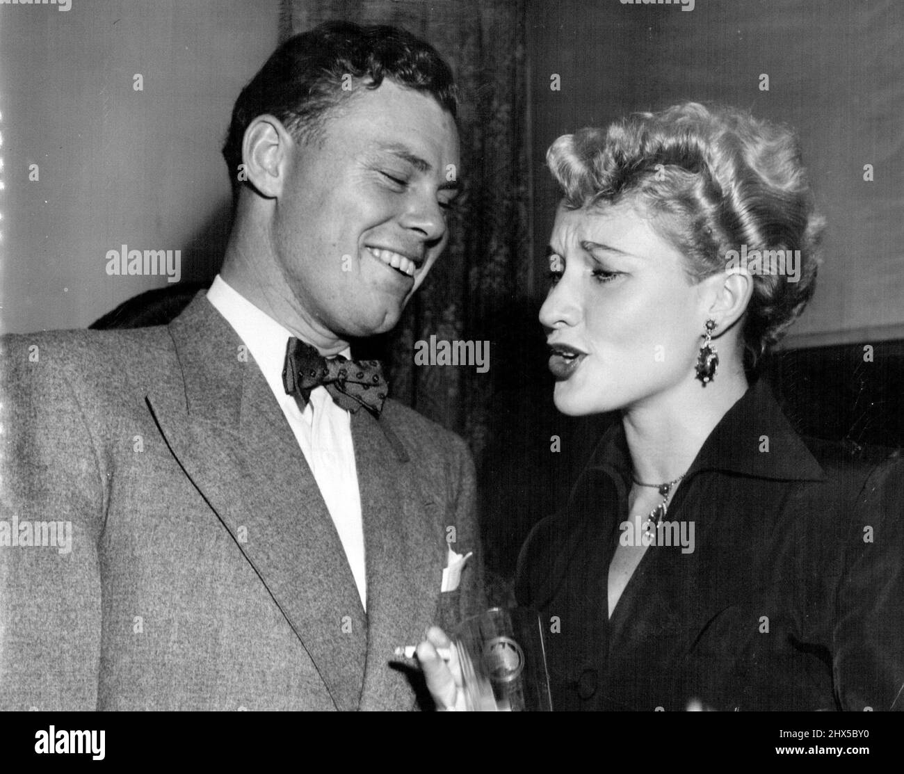 Attractive actress, Nonnie Piper who was a guest at His Excellency and ...