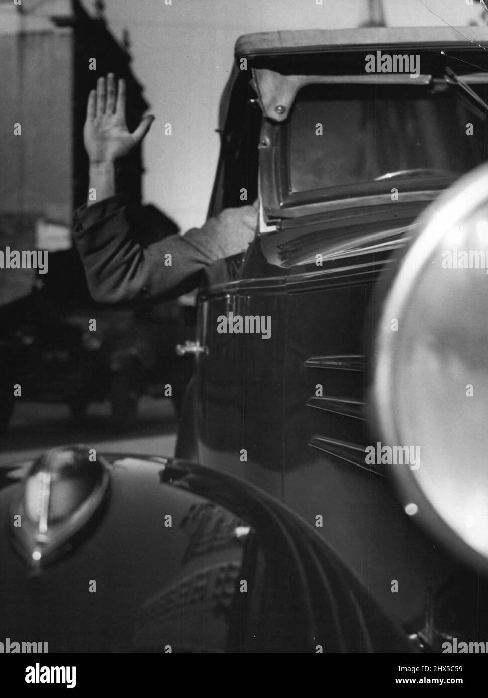 Handsignals & Correct Traffic Signs - Motors. August 7, 1939 Stock ...