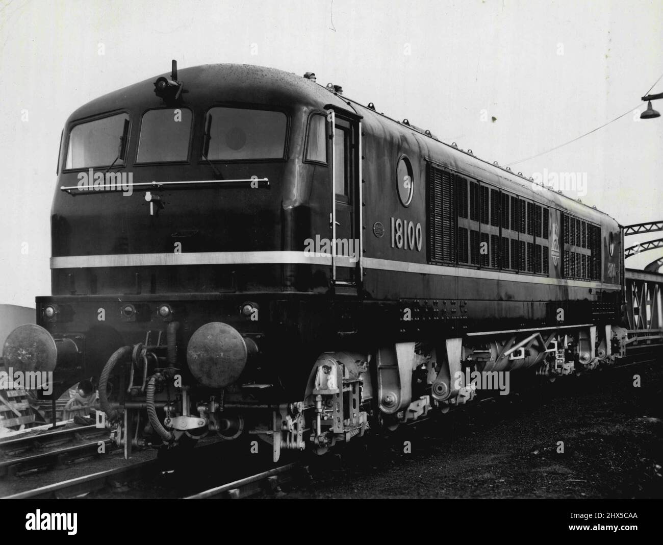 The first British-Built Gas Turbine Locomotive - this 3,000 h.p ...