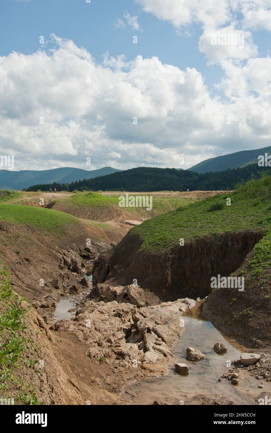 Slovenia, Inner Carniola, Lake Cerknica, sink holes Stock Photo - Alamy
