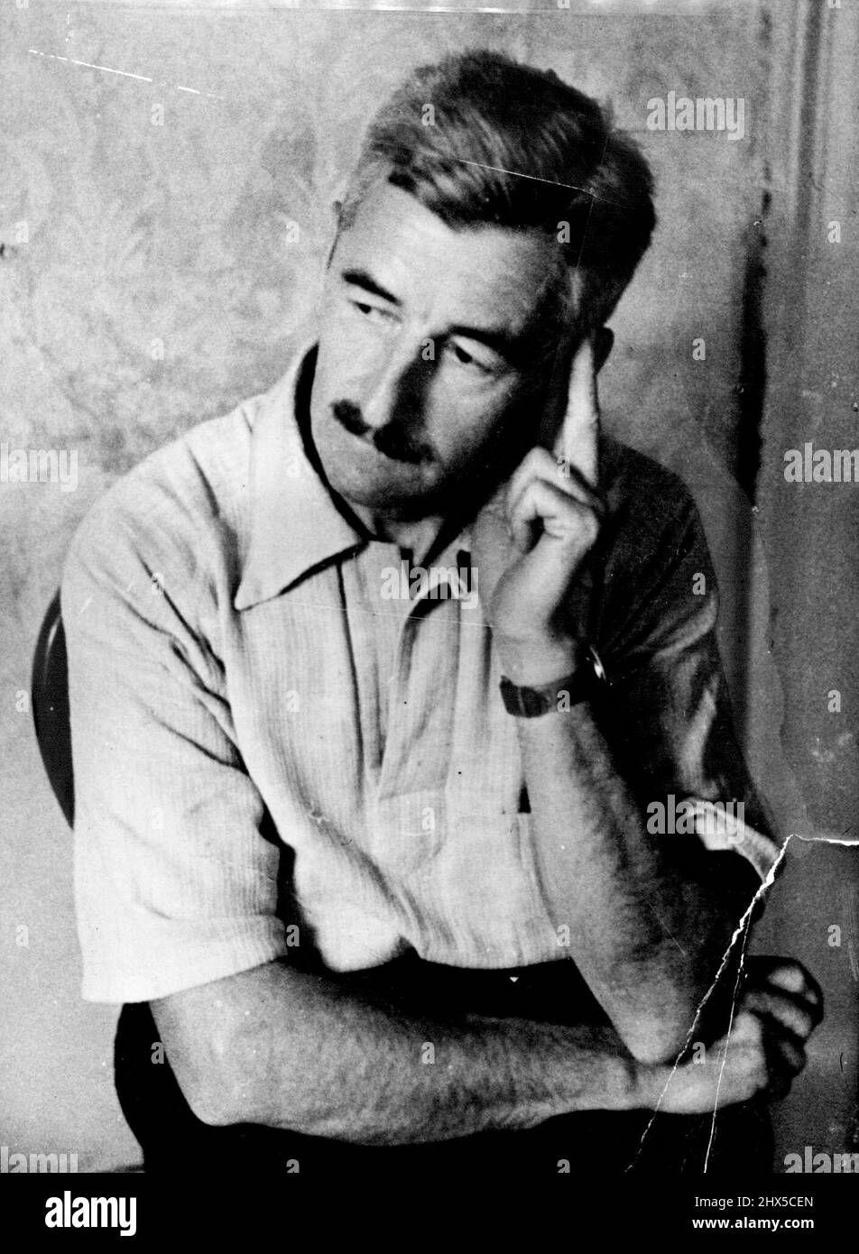 William Faulkner - American Writer. April 01, 1955. (Photo by Camera ...