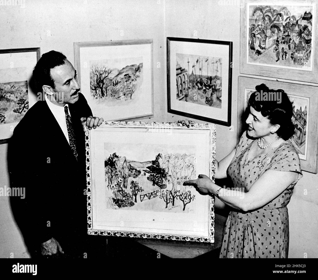 Australian Artist. Freda Fineman exhibited oils and water colors at a ...