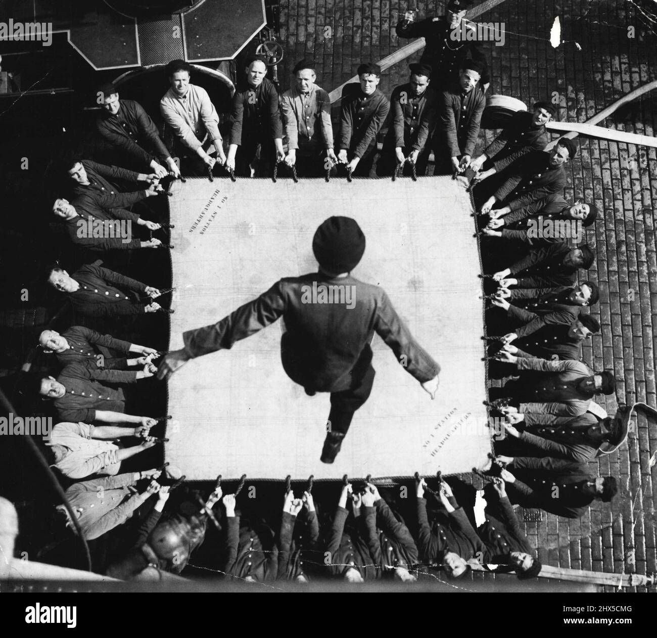 Jump.. Every Thursday firemen from various station have fire drill at ...