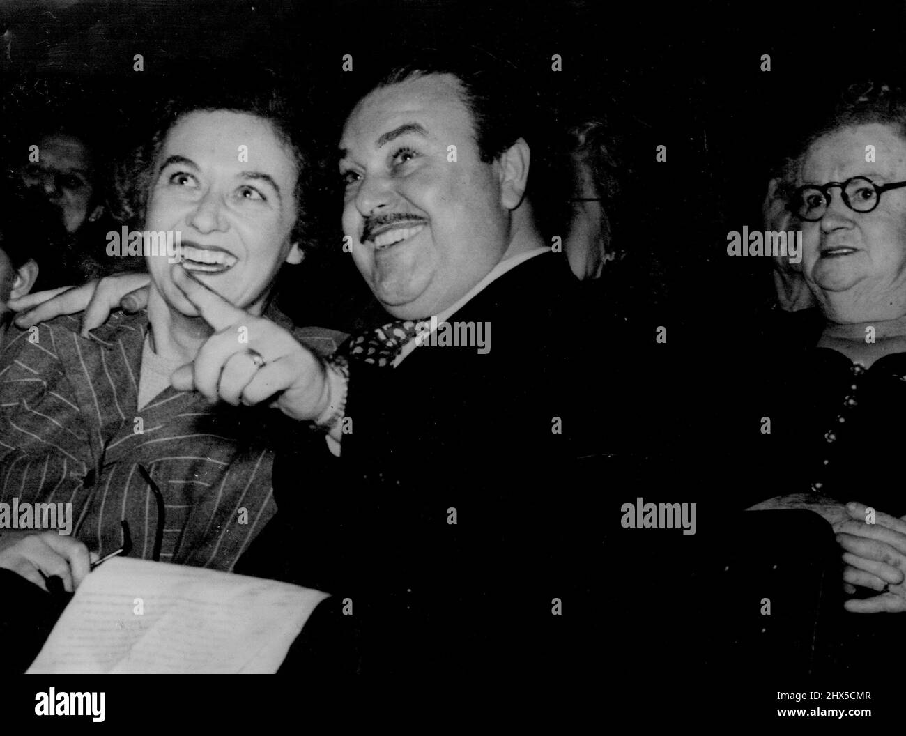 Audience 1950 black and white hi-res stock photography and images - Alamy