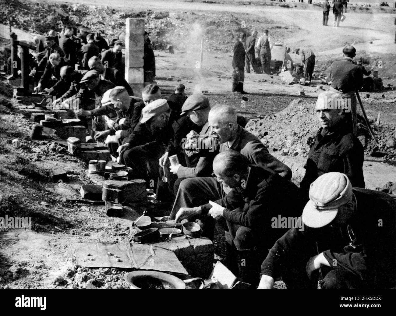 Wwii german military camp Black and White Stock Photos & Images - Alamy