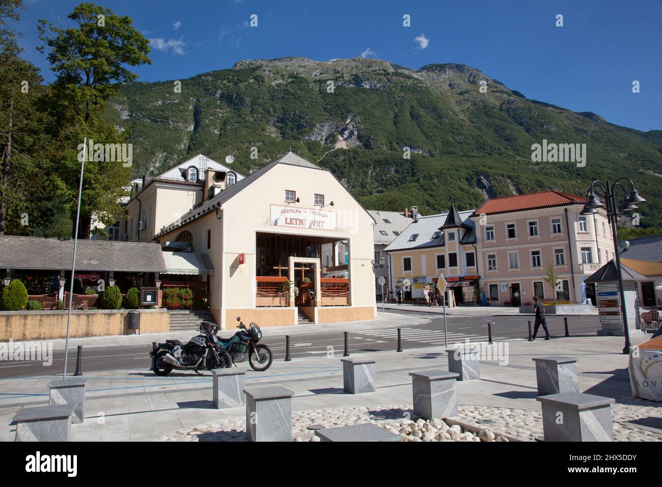 Slovenia, Littoral region, Bovec Stock Photo - Alamy